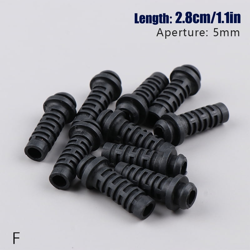 ZhengYuHao 10PCS Cable Gland Connector PVC Strain Relief Cord Boot ...
