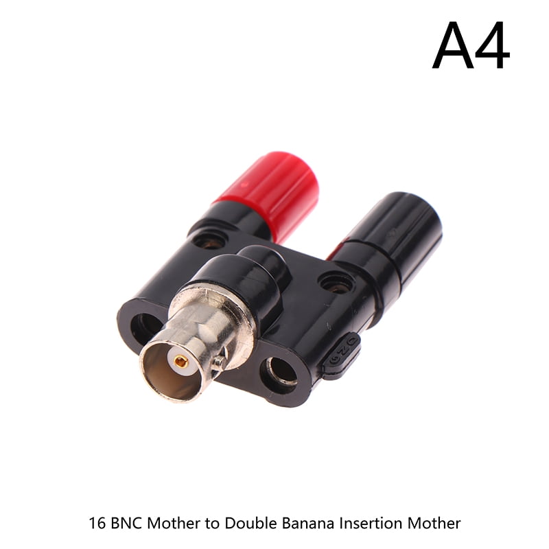 ZhengYuHao 1Pc Adapter BNC To Banana Male Plug & Female Jack Banana Female Jack Socket Binding ...