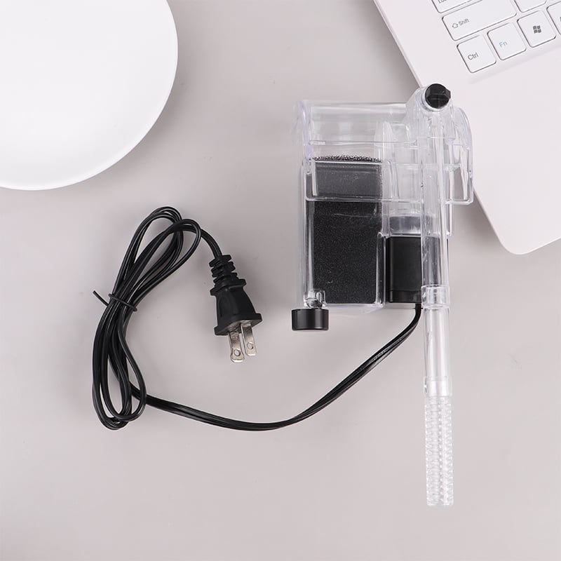 ZhengYuHao 3 In 1 Small Aquarium Filter Small Tank Filter Suspension ...