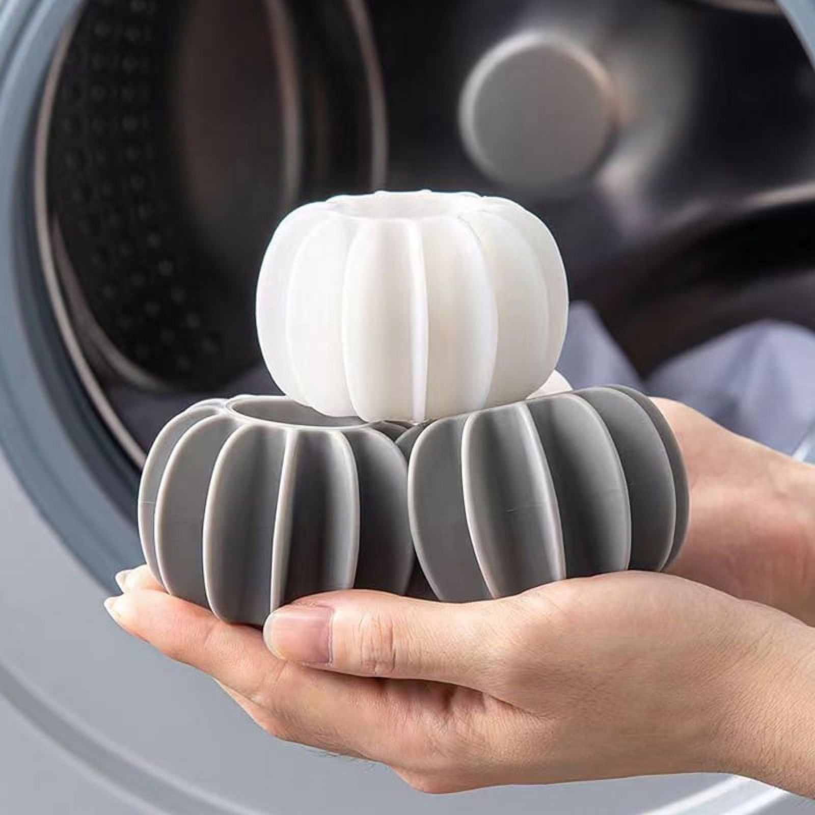 ZhengYuHao 5PCS Reusable Silicone Laundry Ball Clothes Hair Cleaning ...