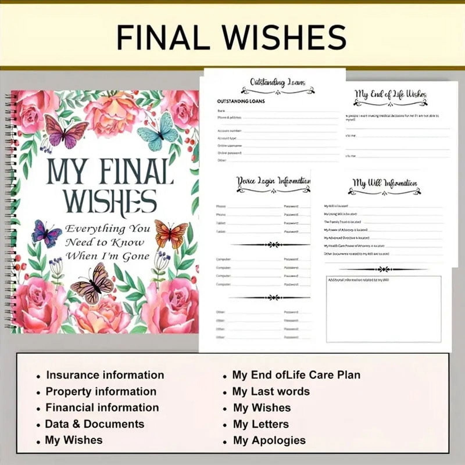 ZhengYuHao My Final Wishes-A Guided Resource For Managing Possessions ...