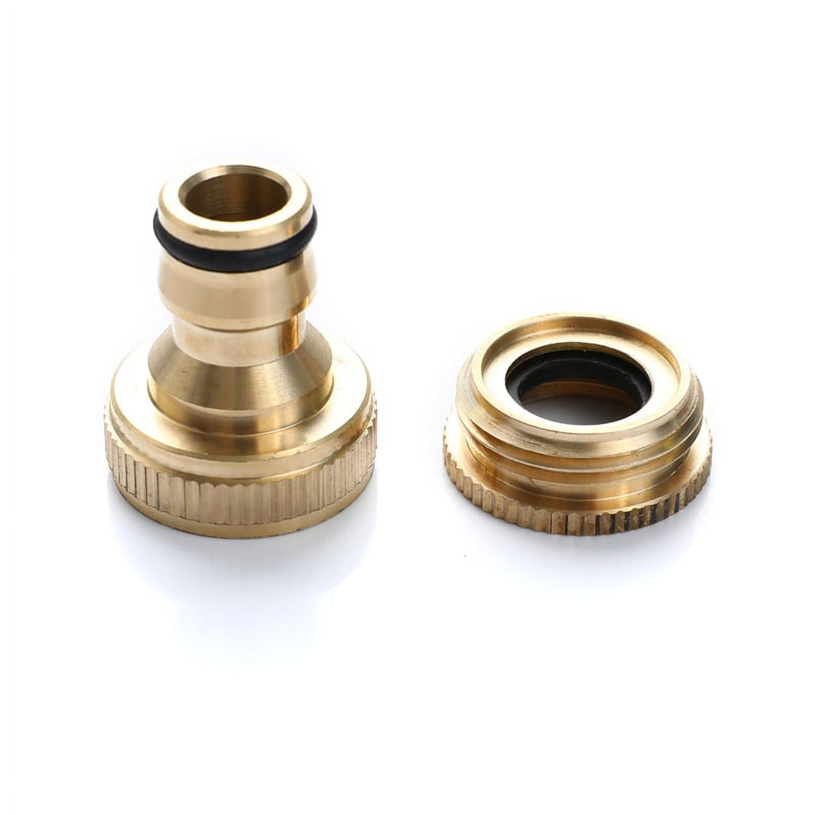 ZhengYuHao Outside Tap Connector Brass 3/4” & 1/2” Brass Adaptor ...