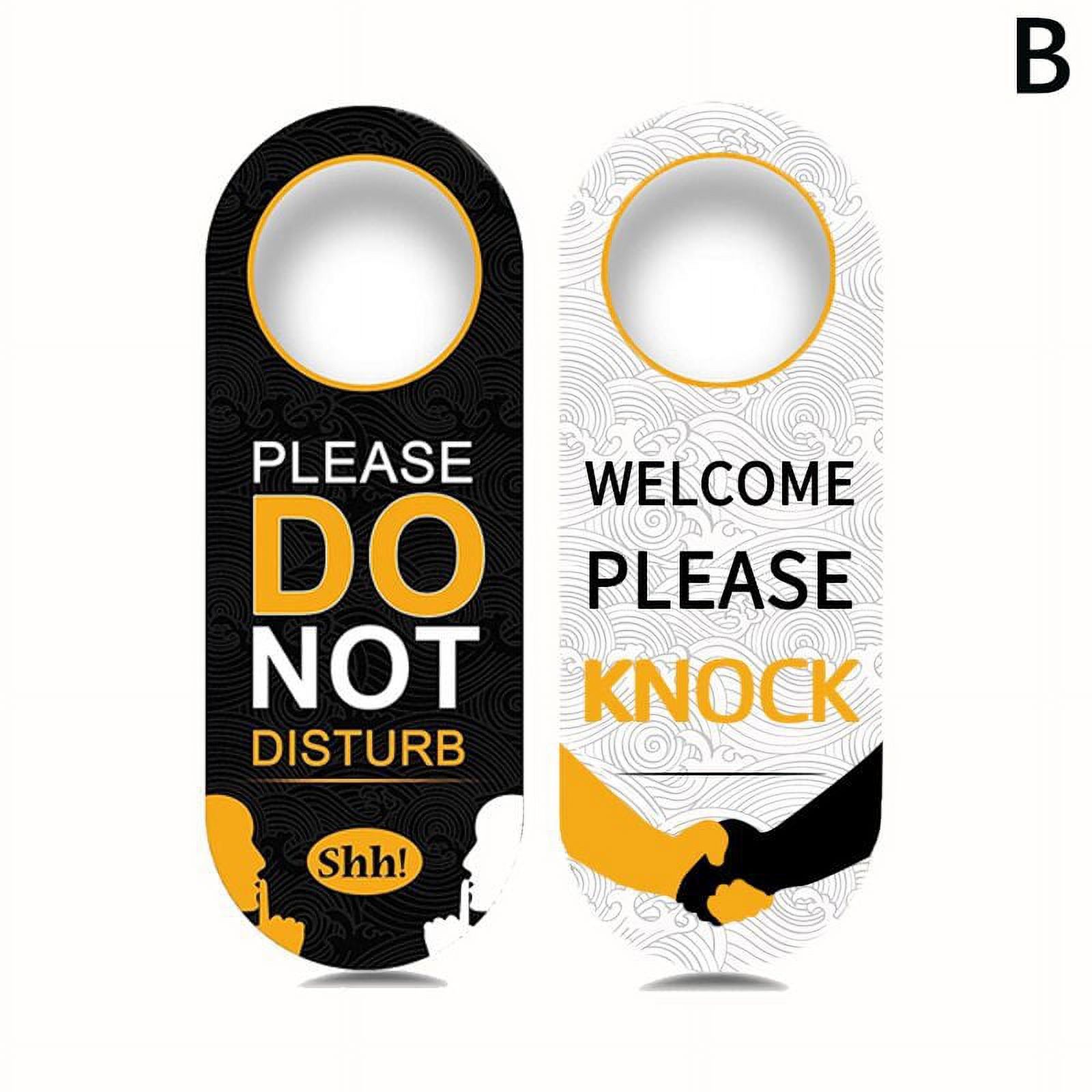 ZhengYuHao Please Do Not Disturb Door Sign Hotel Bulletin Board Pendant ...