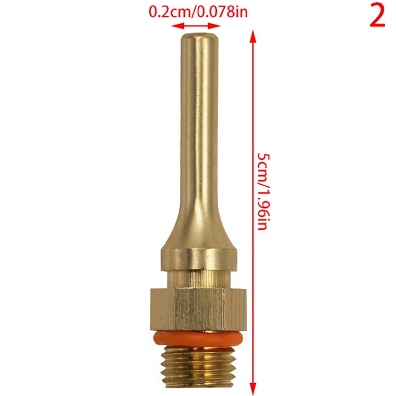 ZhengYuHao Pure Copper Hot Melt Glue Gun Nozzle Long Short Small-bore ...