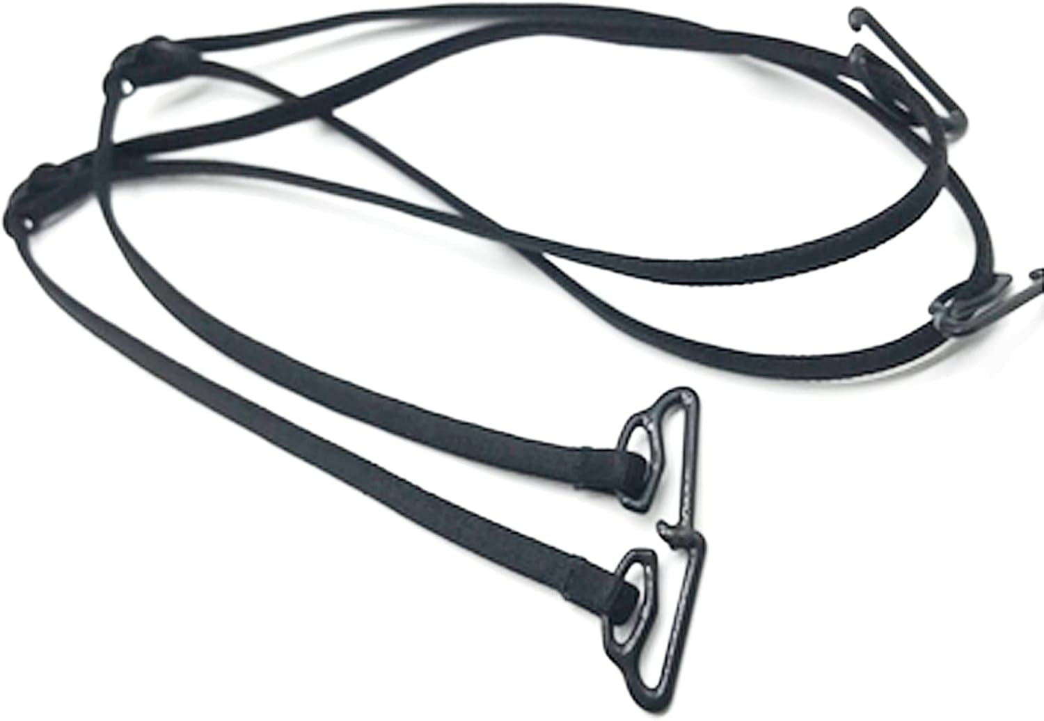 Zhengup 4 Pairs Women Bra Shoulder Strap Adjustable - Nylon Bra ...