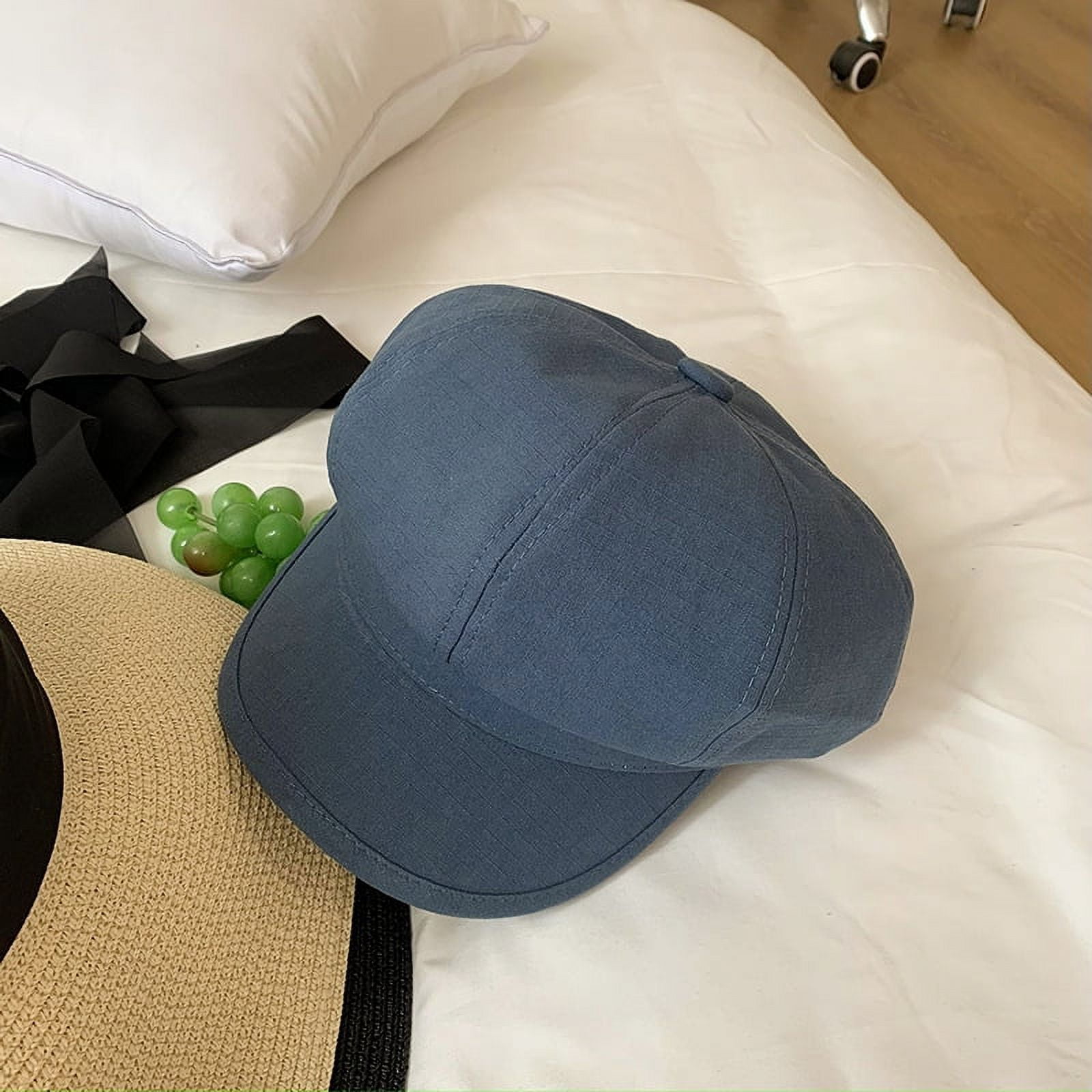 Zhengup Black Peaked Bearer Hat Female Spring And Summer Version Of The ...