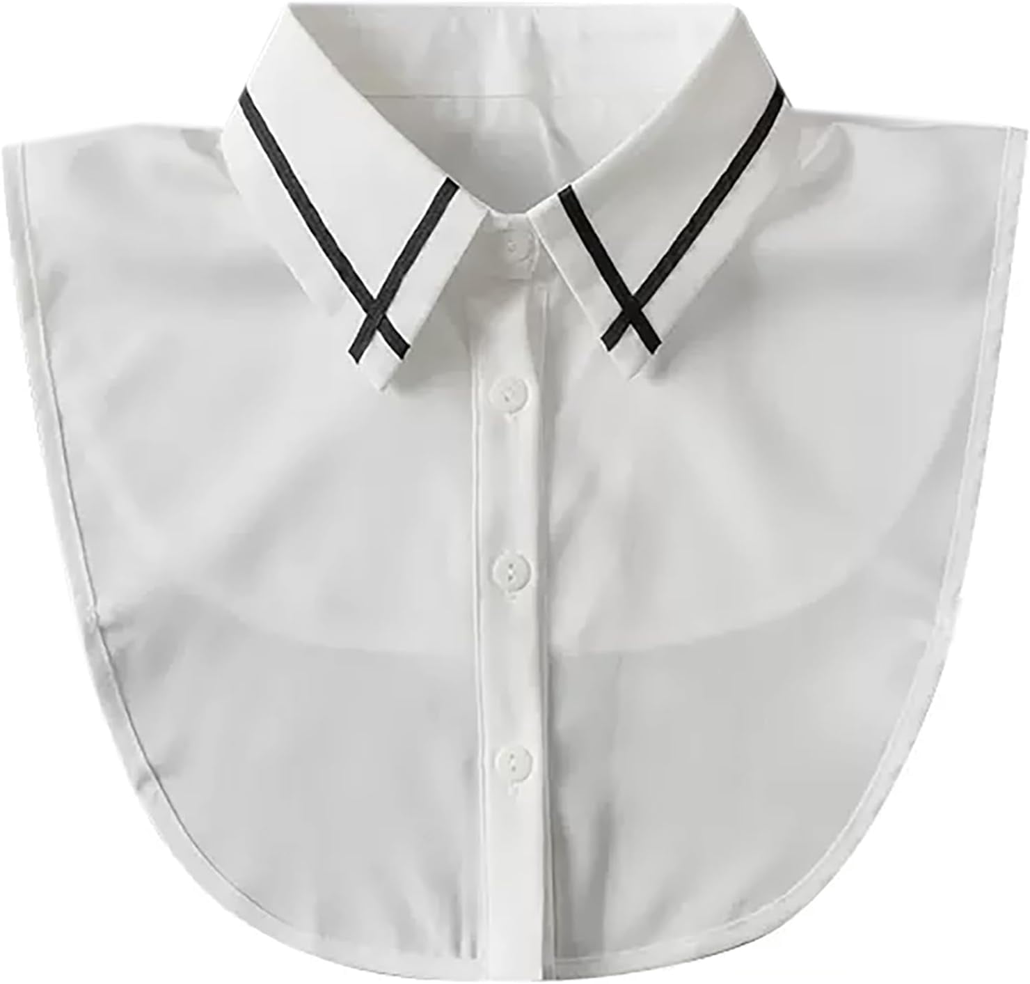 Zhengup Chiffon Detachable Fake Collar,Half Shirt Blouse Dickey Collar ...