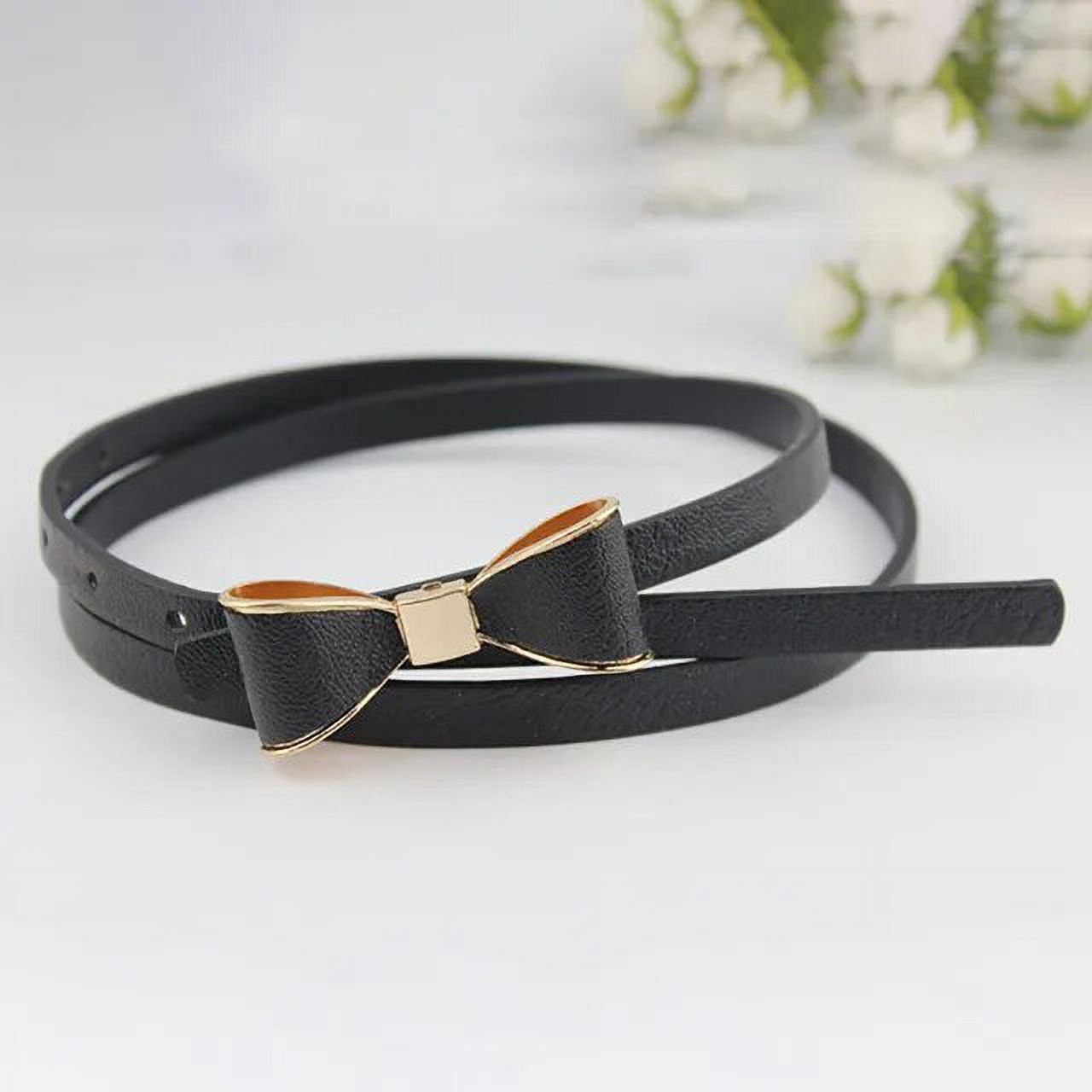 JLMMEN Fashion Simple Women's Shiny Waist Belt Buckle Patchwork ...