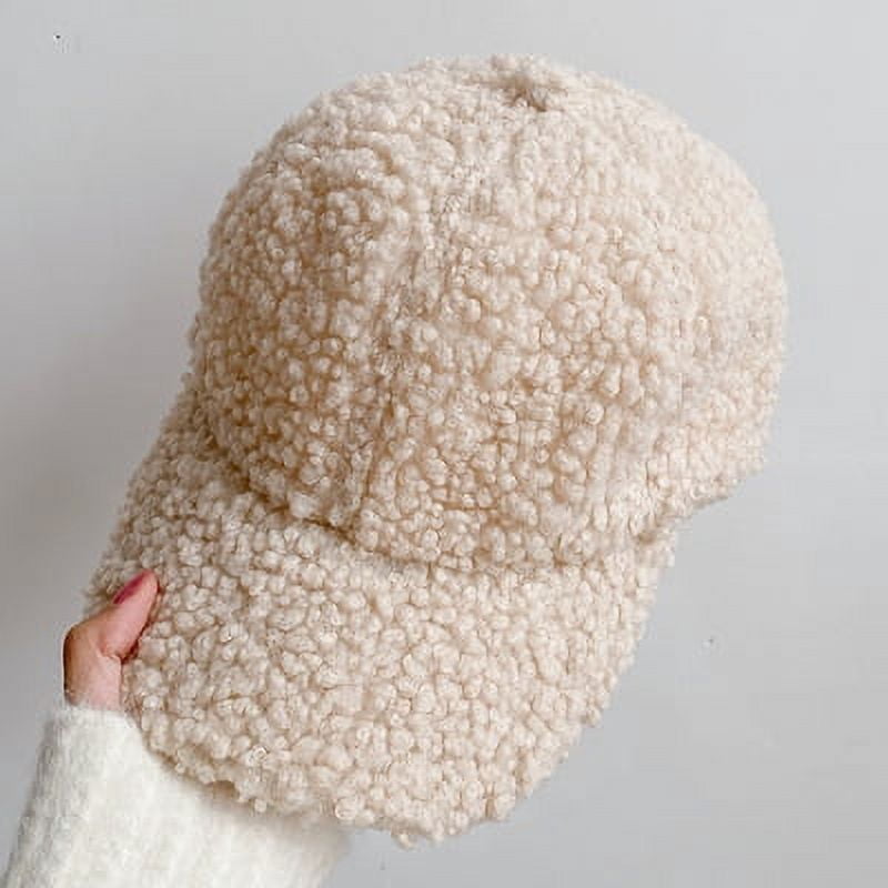 Zhengup Lamb Hair Hat Girl Autumn And Winter Version Type Mill Hat ...