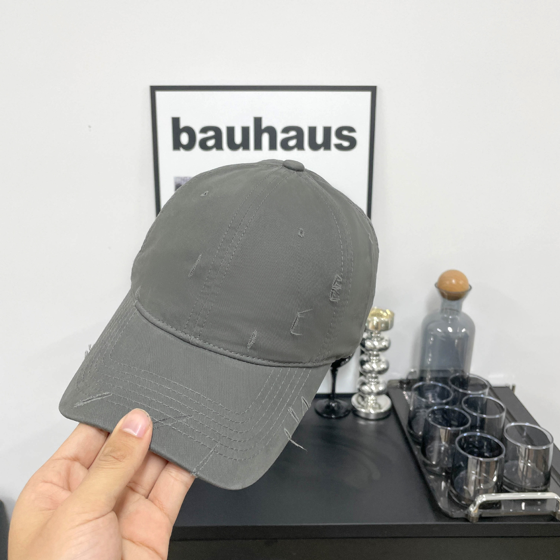 Zhengup Make Old Grinding Water Washing Cotton Soft Top Baseball Hat ...