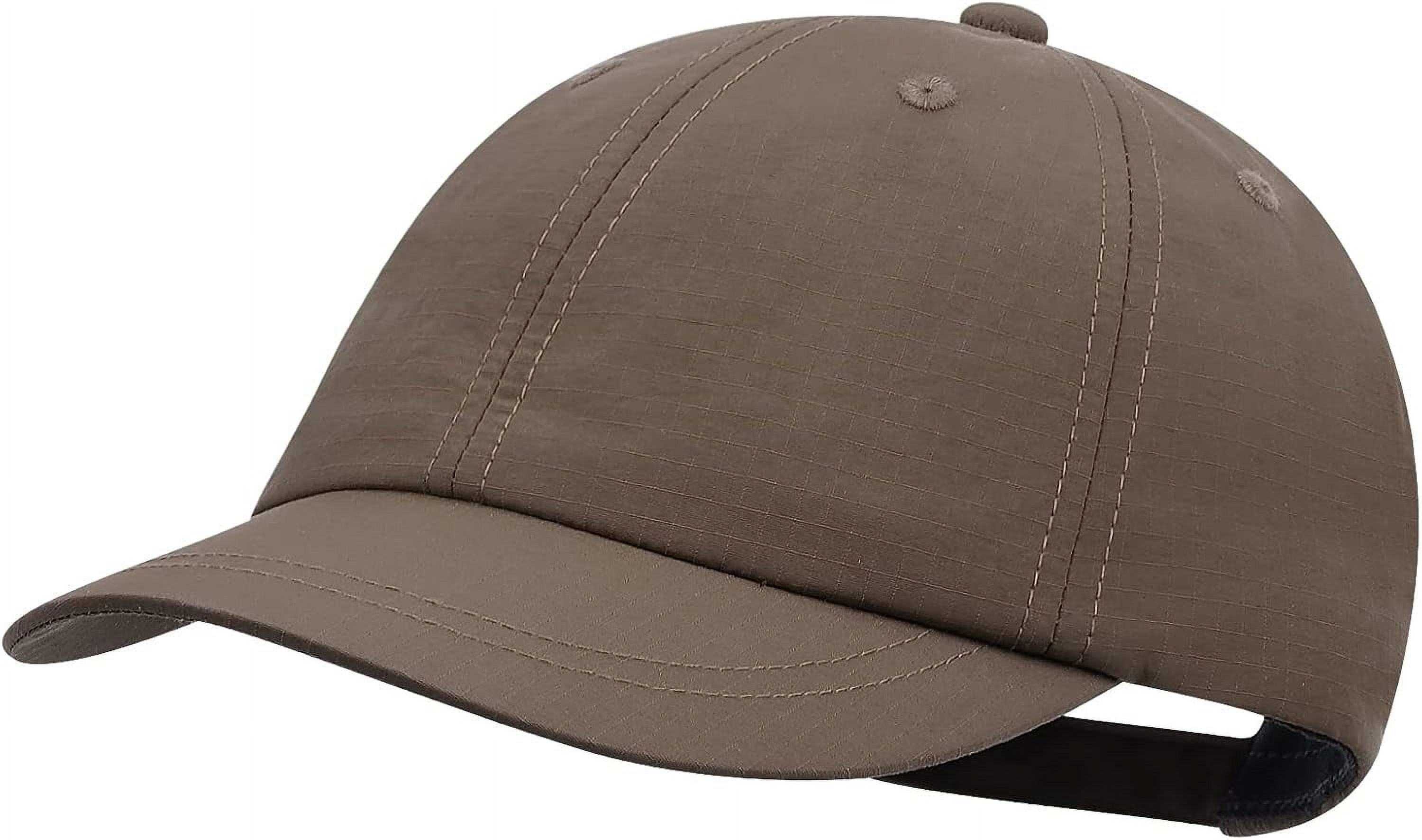 Zhengup Quick Dry Short Brim Baseball Cap Lightweight Sports Dad Hat ...