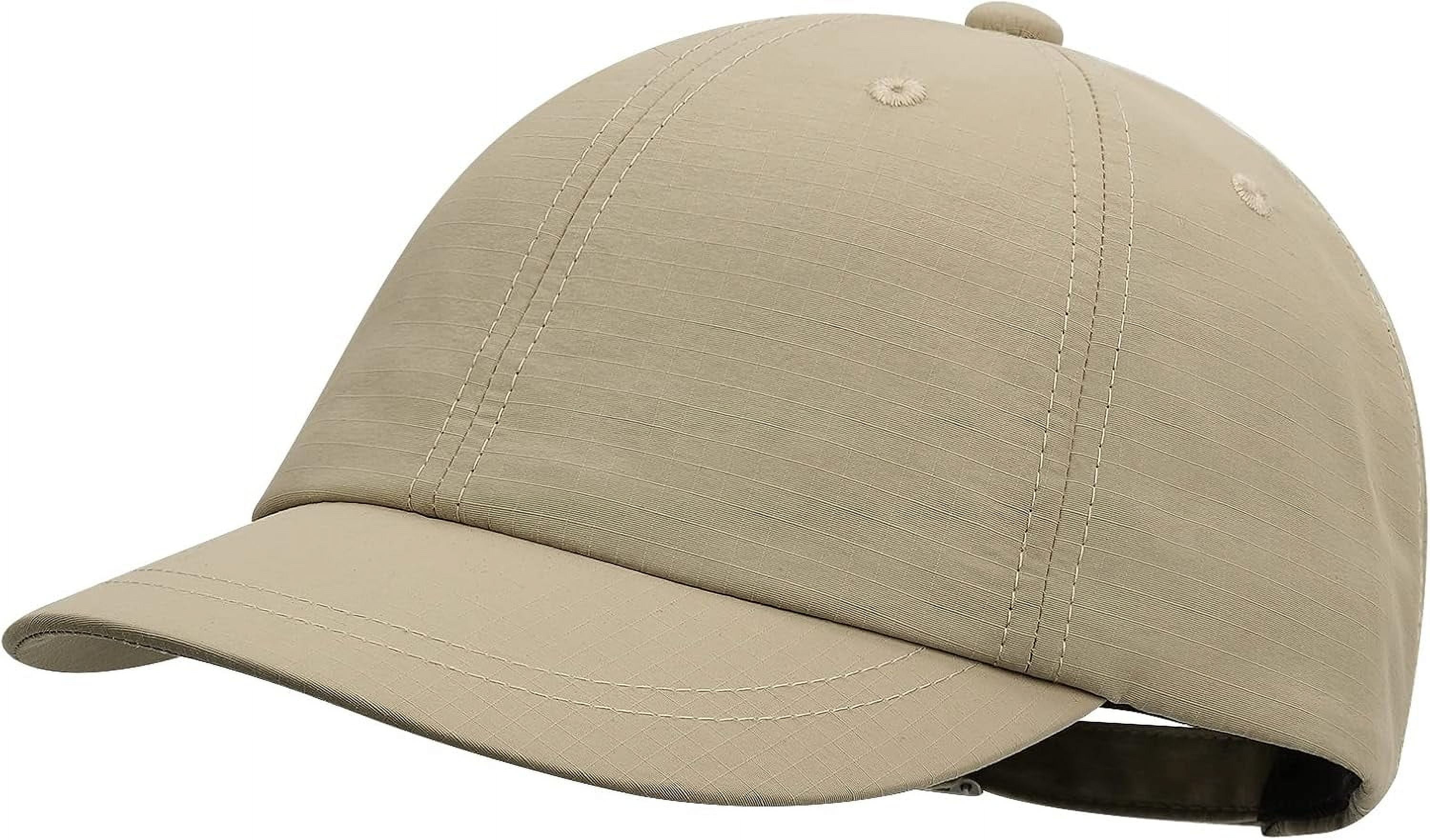 Zhengup Quick Dry Short Brim Baseball Cap Lightweight Sports Dad Hat ...