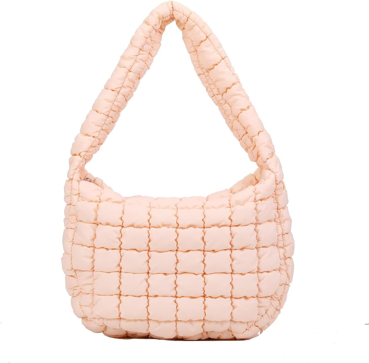 Zhengup Quilted Tote Bag Puffer Bag for Women Puffer Shoulder Bag ...