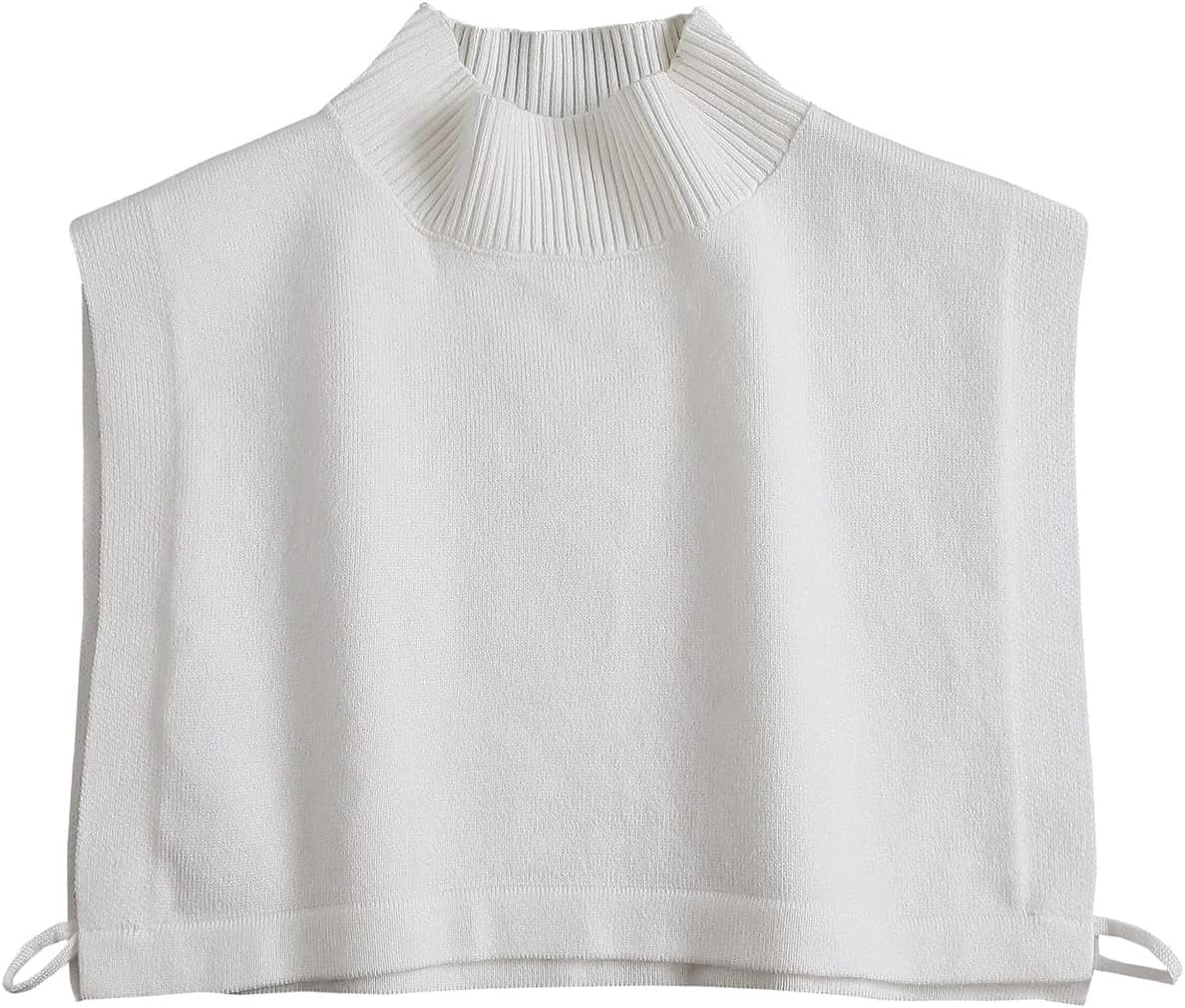 Zhengup Turtleneck Dickey Collar Knitted Half Top Mock Blouse Neck ...