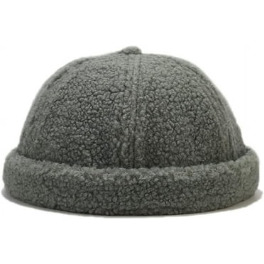 HAORUN Unisex Rolled Cuff Docker Cap Hats Brimless Beanie Sailor Cap ...