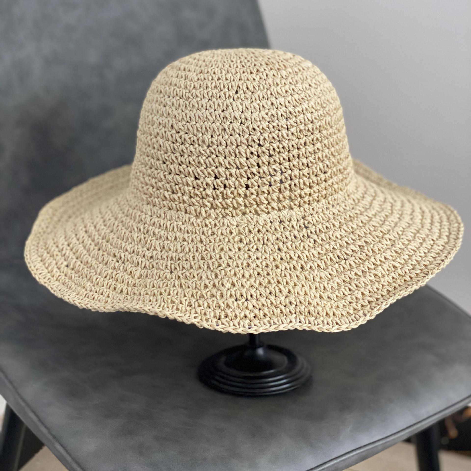 Zhengup Wild Foldable Straw Hat Female In Summer, Sunscreen Sunscreen ...