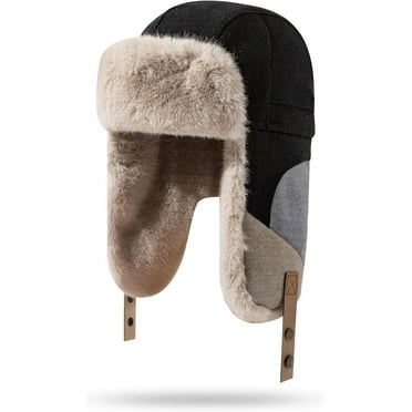 Winter Aviator Trapper Hat Winter Ski Cap - Walmart.com