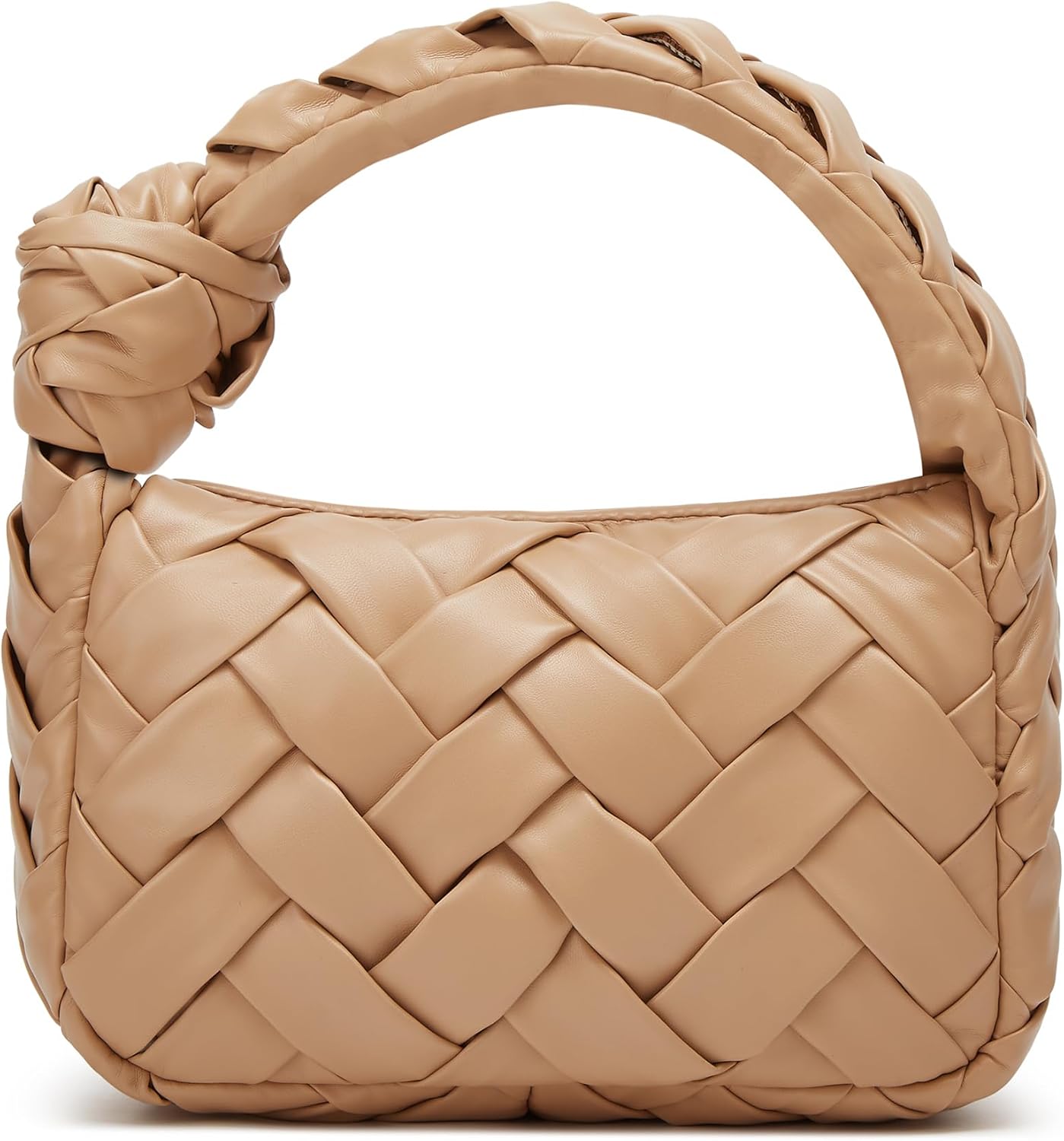 Zhengup Woven Hobo Bags for Women Knotted Purse Trendy Top Handle ...