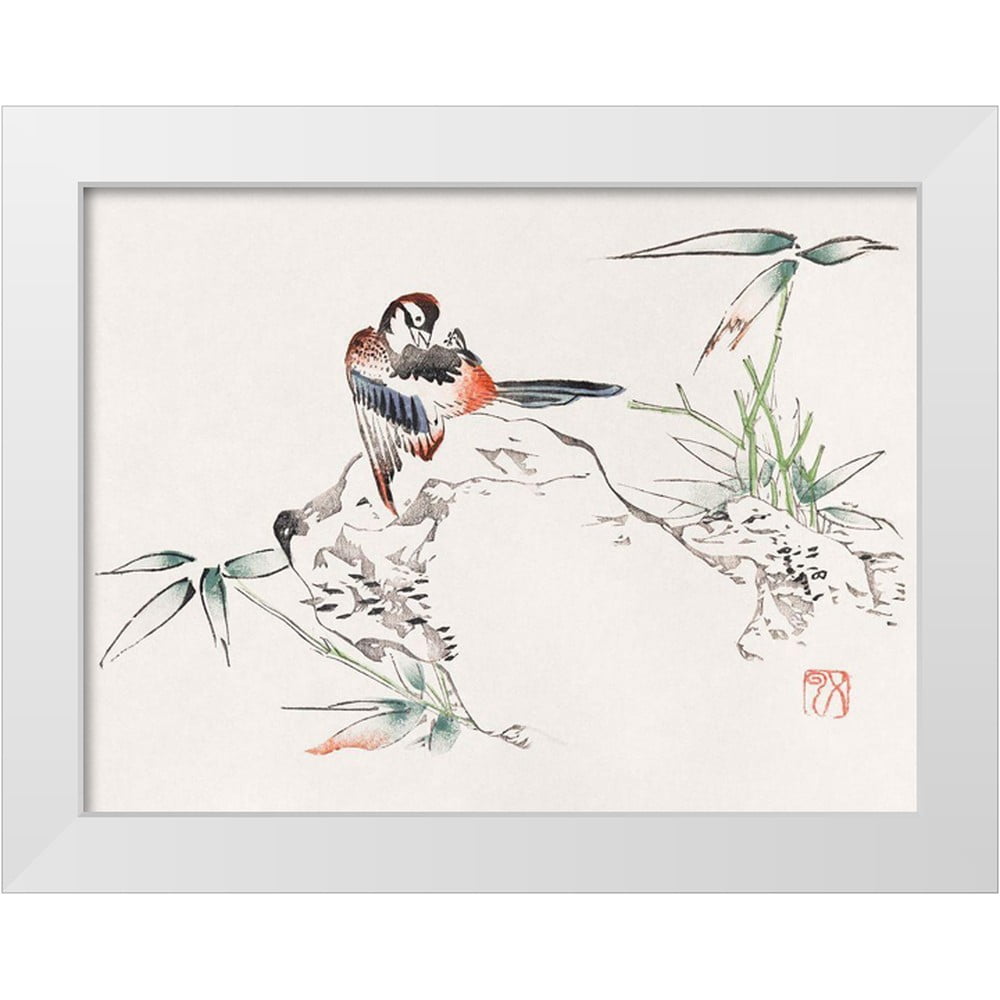 Zhengyan, Hu 18x15 White Modern Wood Framed Museum Art Print Titled ...