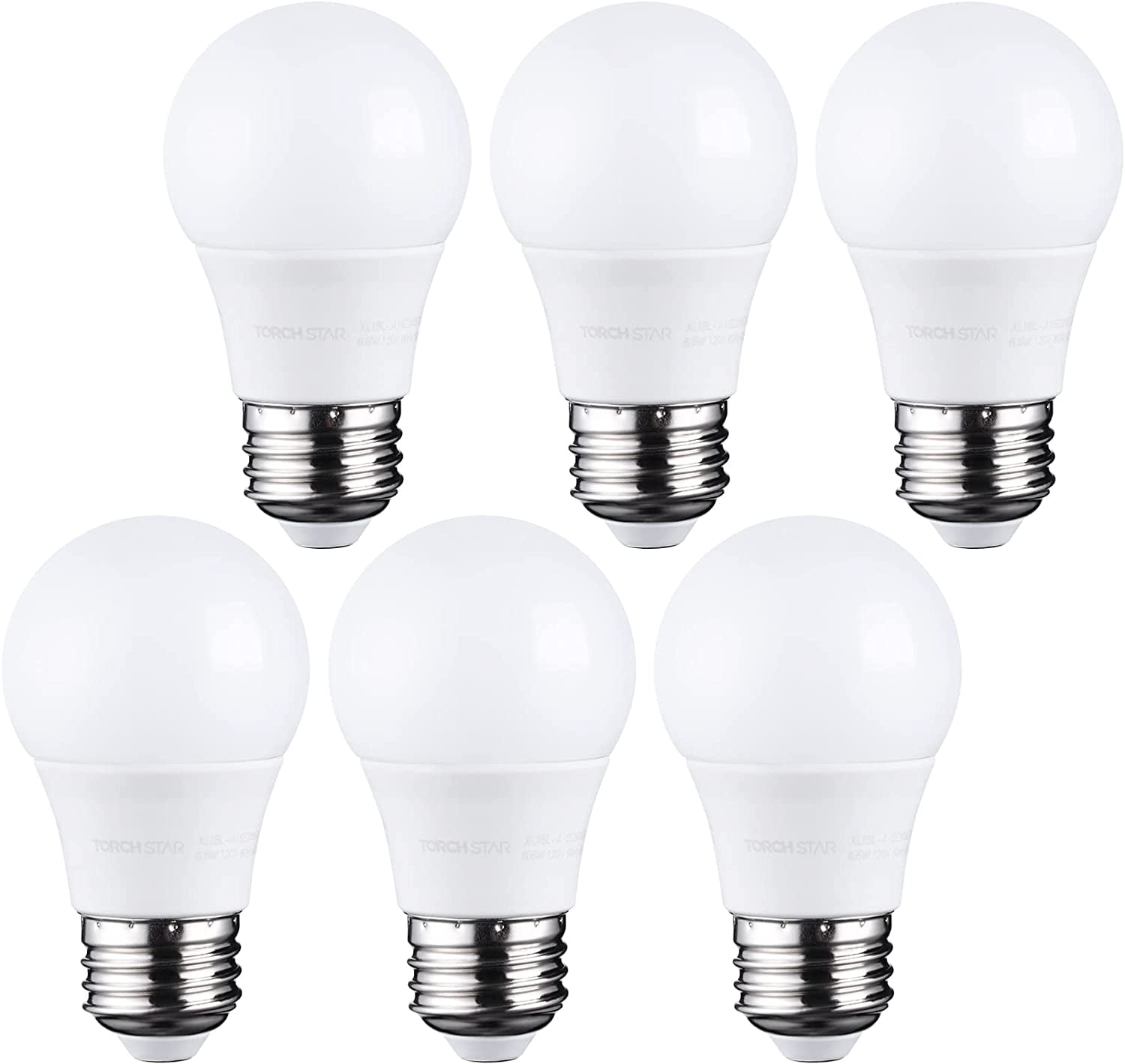 Zhenhe5.5W A15 Led Bulbs 40 Watt Equivalent Dimmable, 5000K Daylight ...