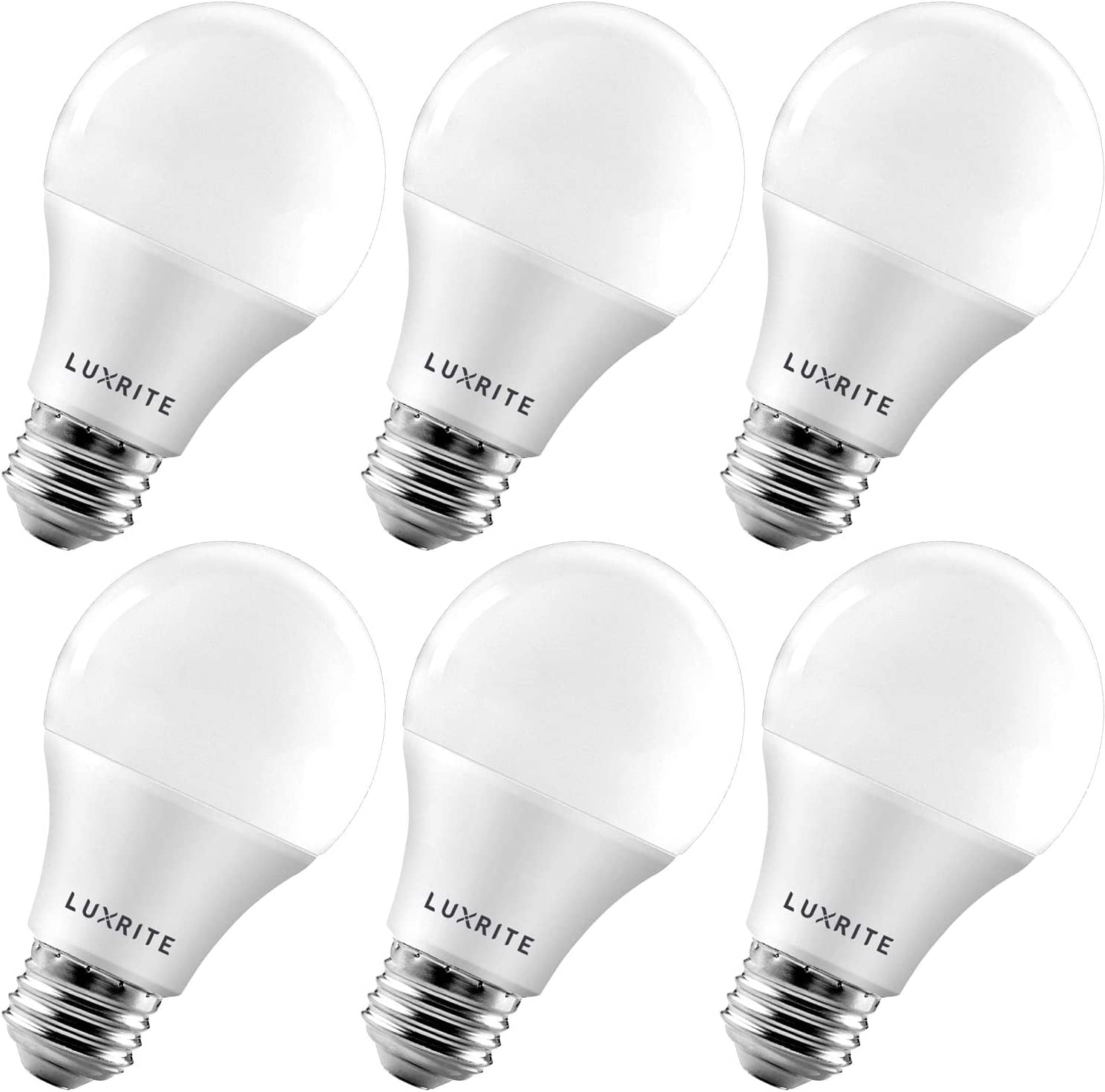 ZhenheA19 Led Bulb 60W Equivalent, 4000K Cool White, 800 Lumens ...