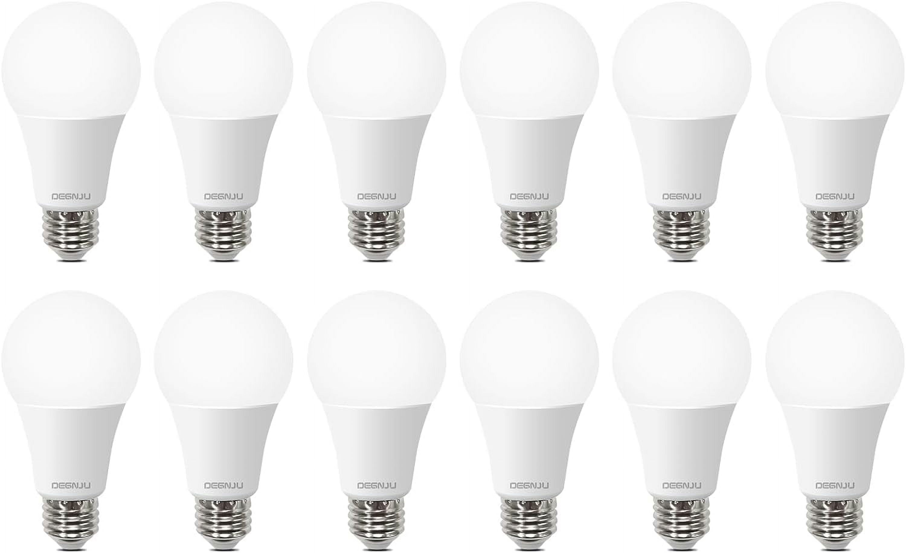 ZhenheA19 Led Light Bulbs, 100 Watt Equivalent, 5000K Led Bulbs, 1500 Lumens, E26 Standard Base ...