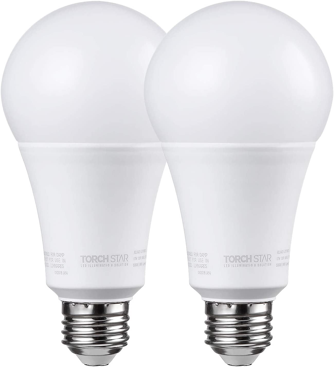 ZhenheDimmable A21 Led Light Bulbs, Cri 80, Super Bright Led Light Bulb ...