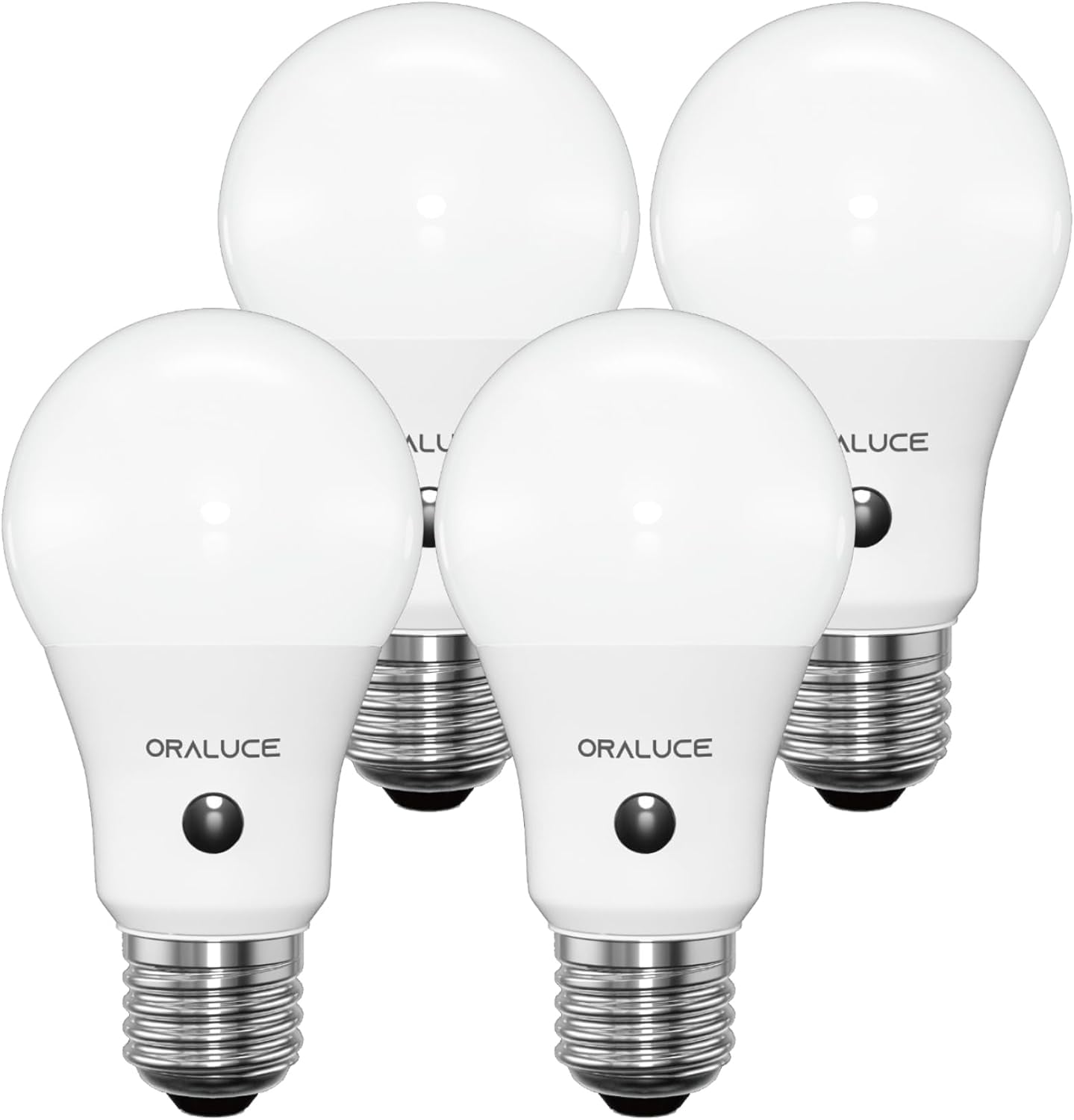 ZhenheDusk To Dawn Led Outdoor Light Bulb Cool White 6500K, A19 ...