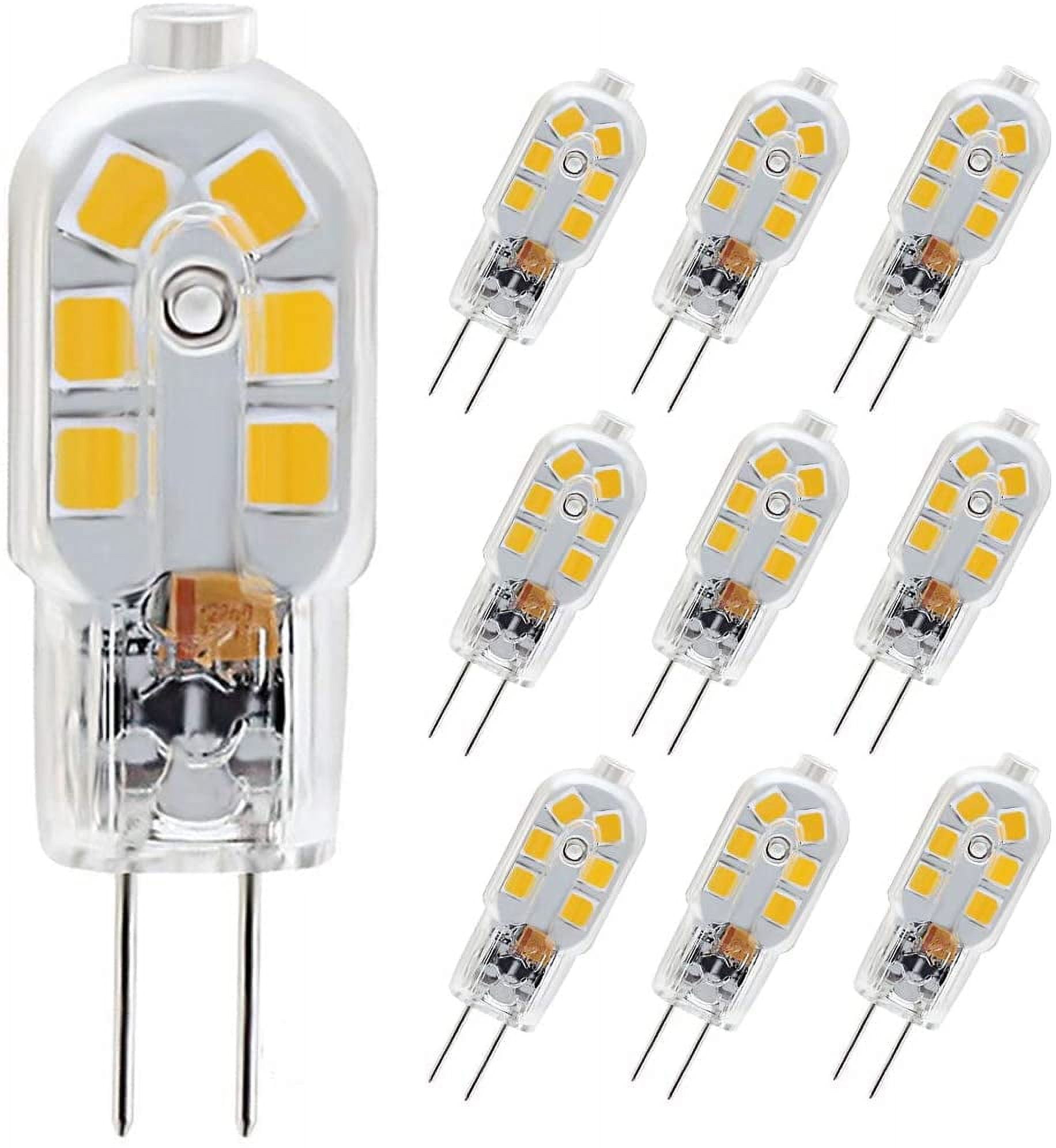 ZhenheG4 Led Bulb, 20W Halogen Bulb Replacement, 2 Watt G4 Bulbs Bi-Pin ...