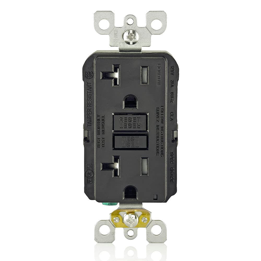 ZhenheGfci Outlet, 20 Amp, Self Test, Tamper-Resistant With Led ...