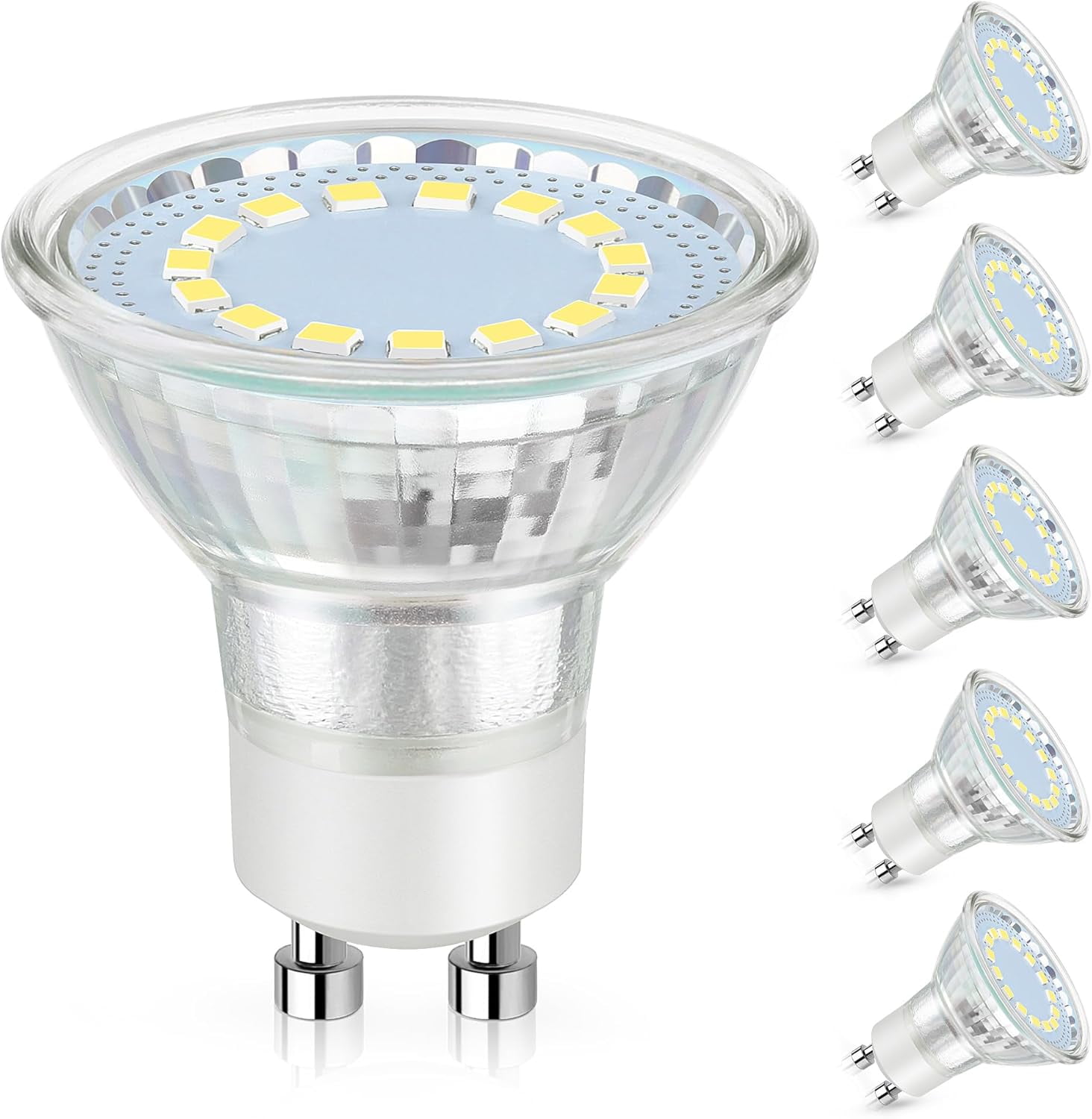 ZhenheGu10 Led Light Bulb, 50 Watt Halogen Equivalent, Daylight White ...