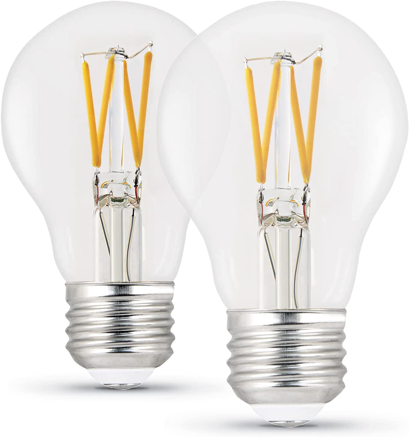 ZhenheLed A19 Medium Base Light Bulb - 40W Equivalent - 15 Year Life ...