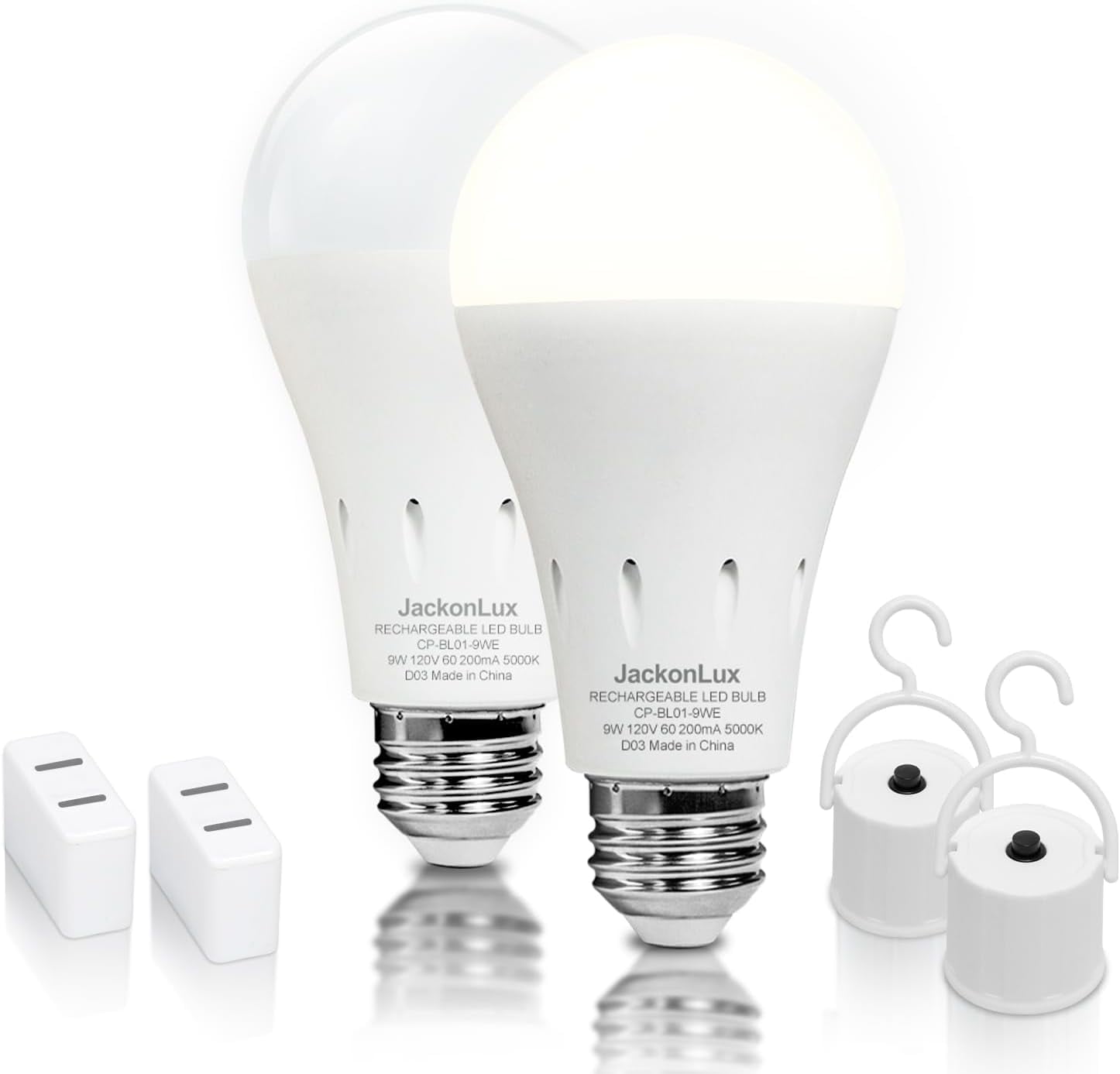 ZhenheRechargeable Emergency Led Bulb Multi-Function Battery Backup ...