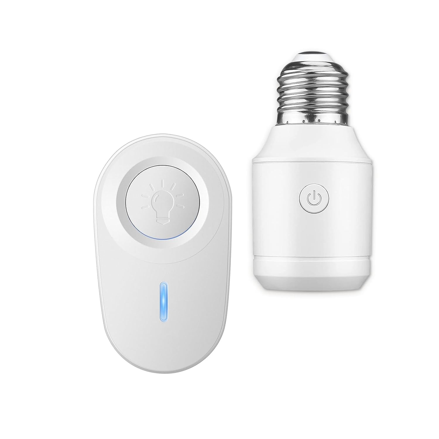 ZhenheRemote Control Socket E26/E27 Bulb Base Holder, Wireless Switch ...