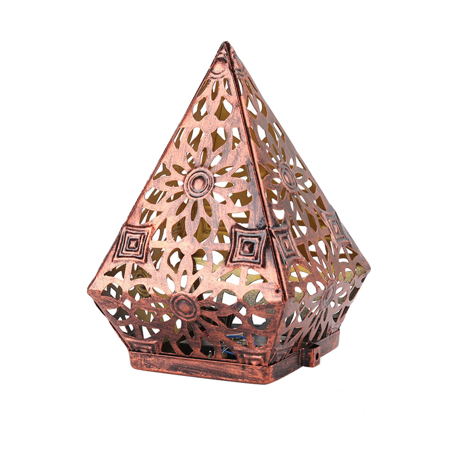 Zheniopp Solar Energy Craft Hollow Diamond Lamp Rechargeable Battery ...