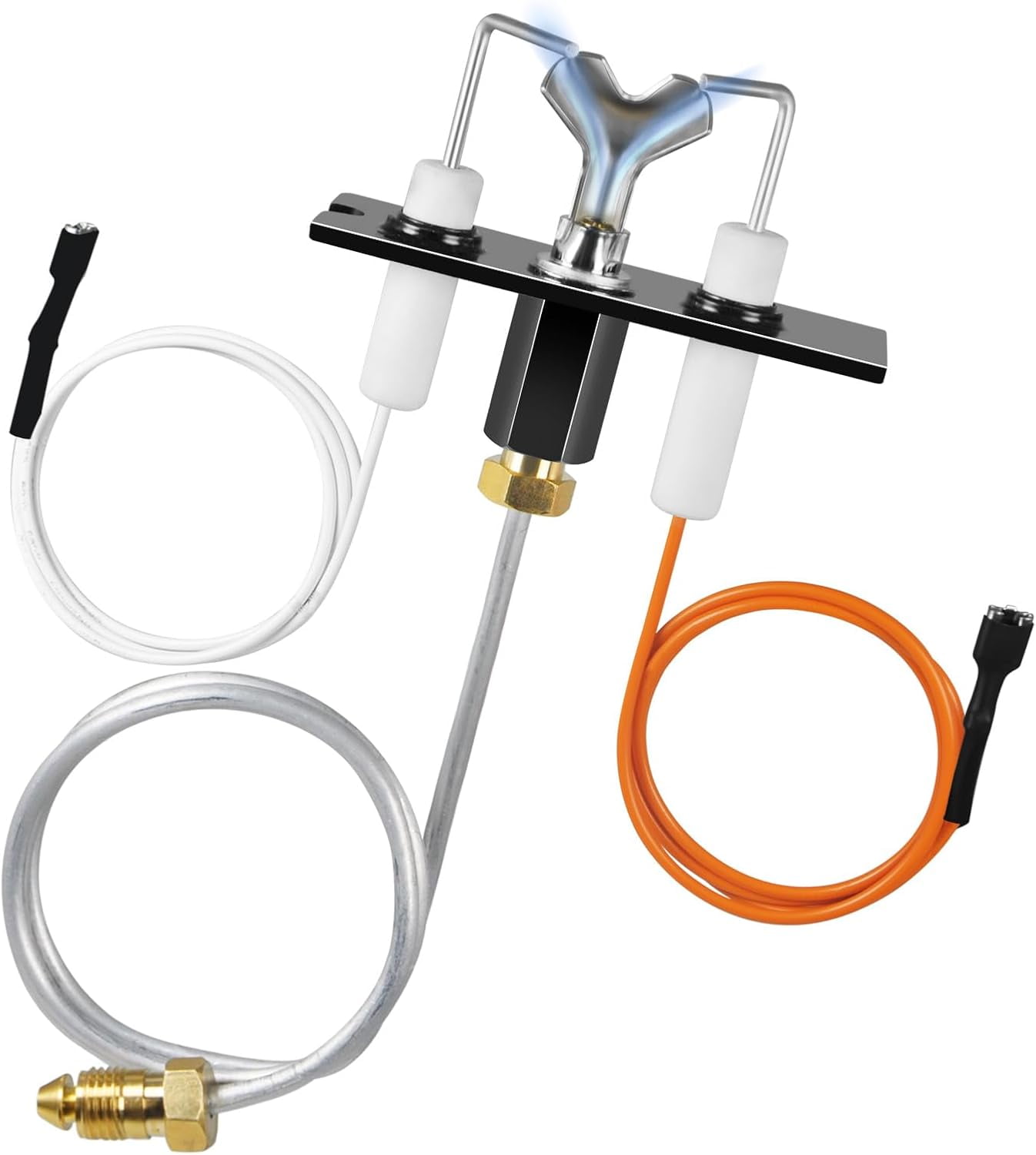 Zhenx IPI Pilot Assembly 2090-012 Natural Gas (NG) Fireplace, Pilot Assembly Replacement ...