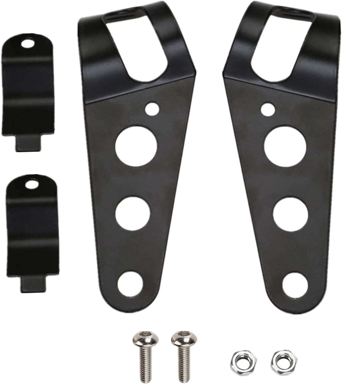 Zhiding OSAN Universal 35mm-43mm Motorcycle Headlight Mount Brackets ...