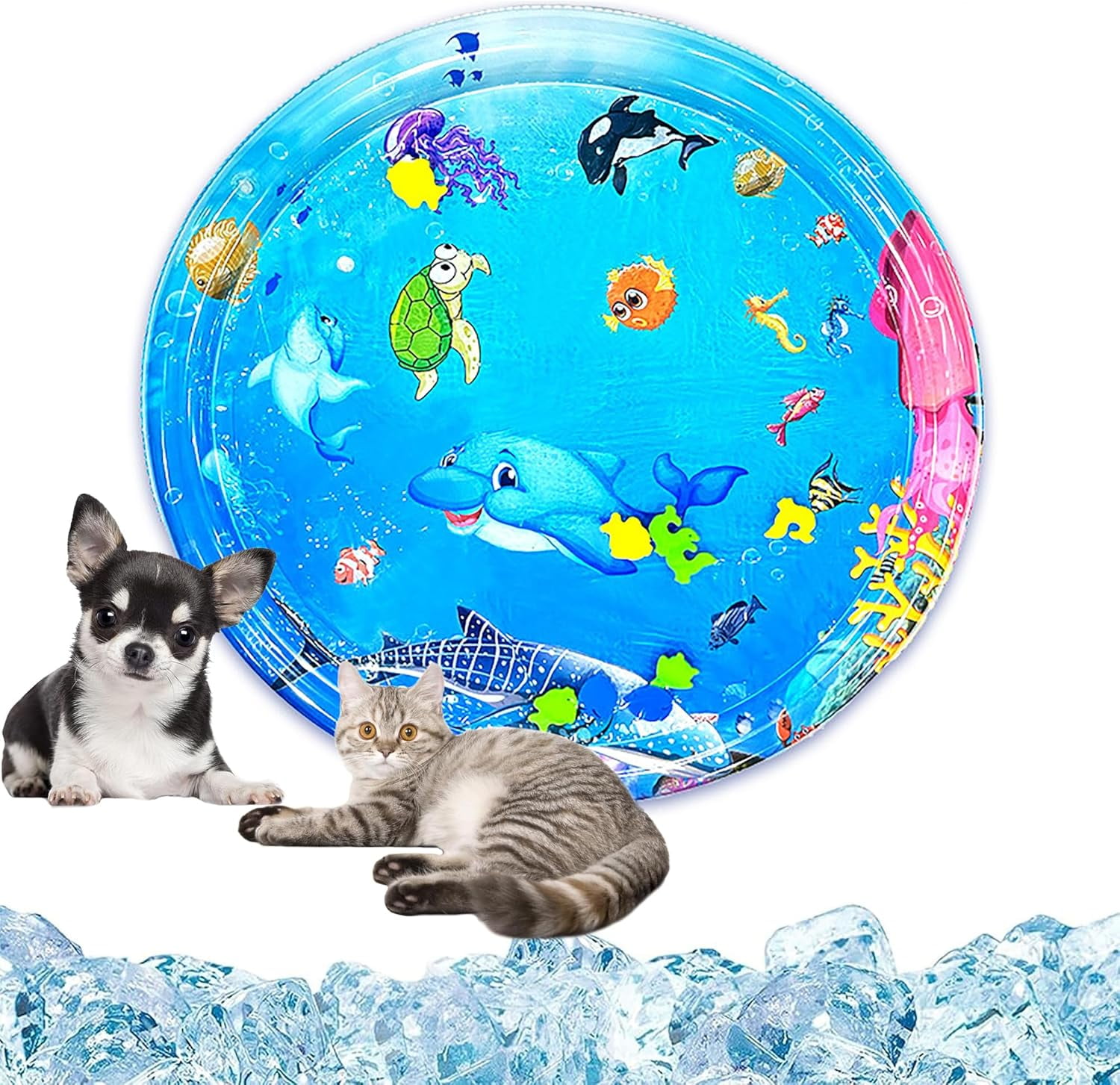 Zhiding Thickened Water Sensor Play Mat compatible Pets, 2024 New ...