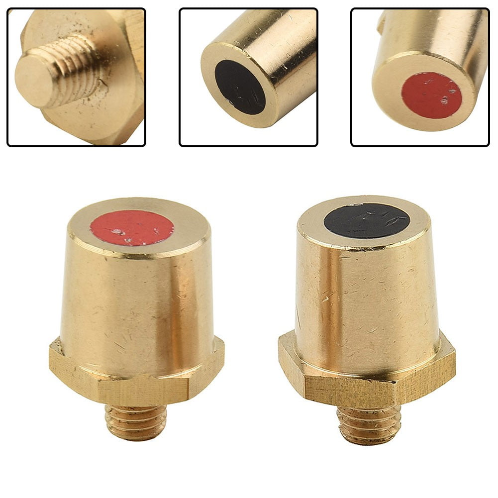 Zhihehui 1 Pair Battery Pole Adapter Brass Battery Terminal Connector ...
