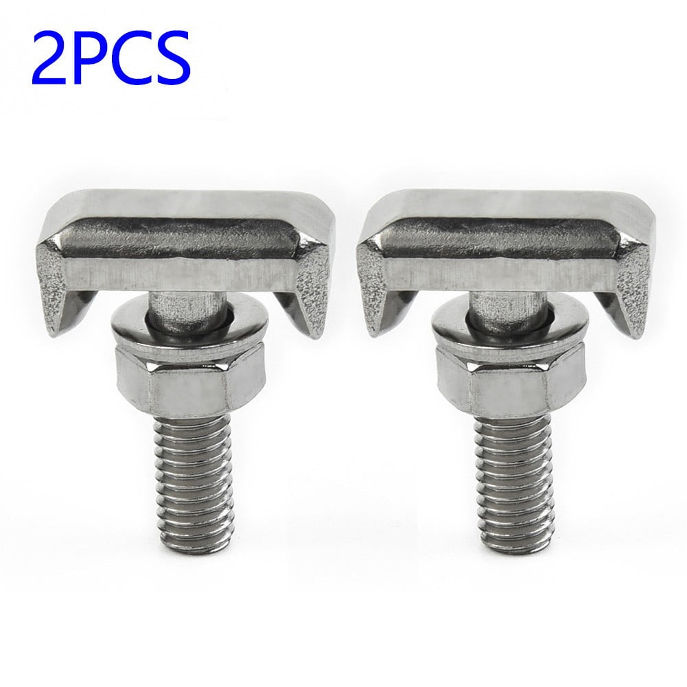 Zhihehui 2x Car T-Bolts Stainless Steel Battery Cable Terminal ...