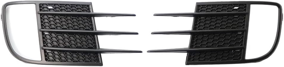 Zhisheng Front Lower Bumper Fog Light Grill Trim Left&Right Side Fog ...