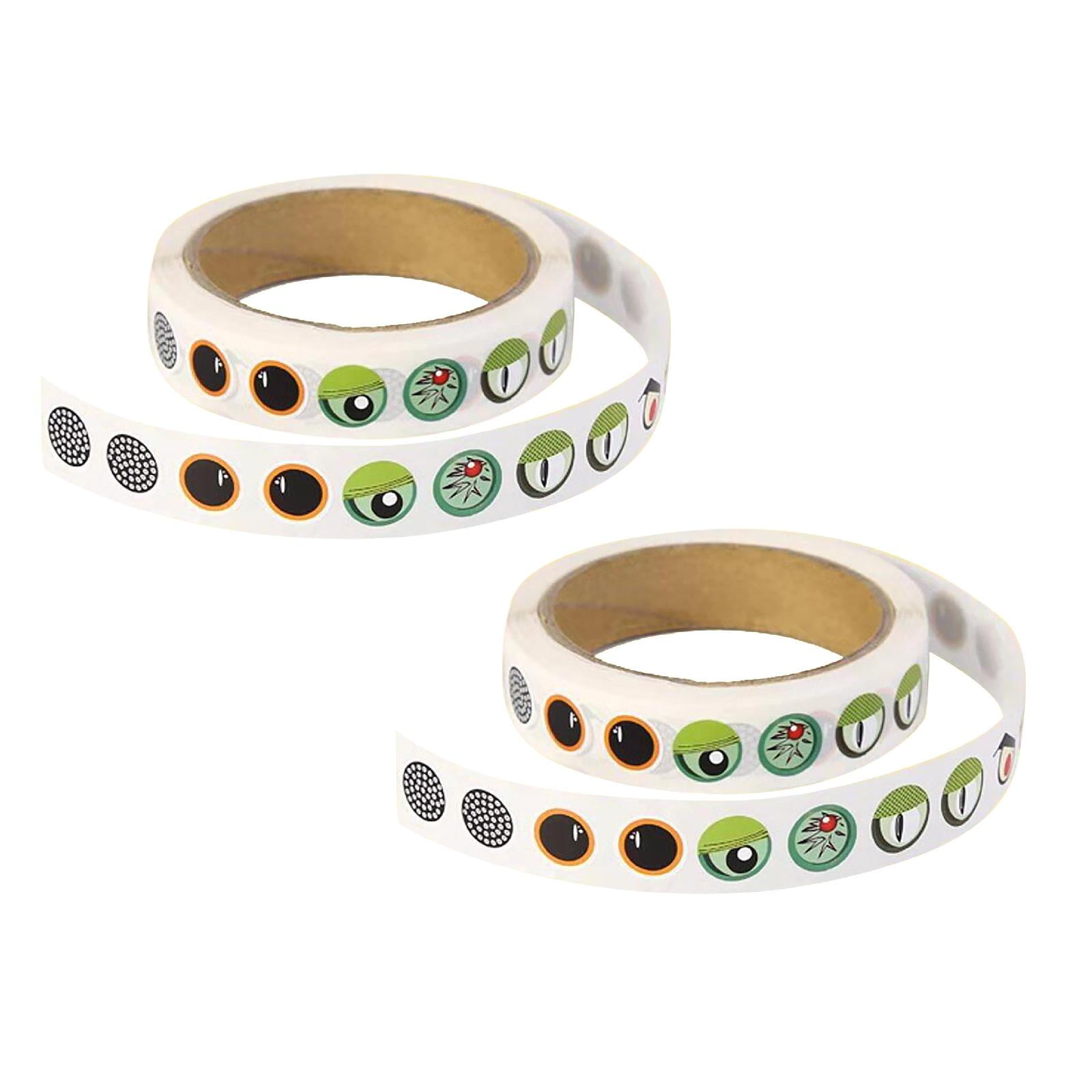 Zhiui Stickers Aesthetic 2 Pack Eye Stickers With Adhesive Stickers ...