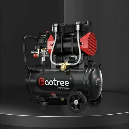 Hart Black 1.8 HP 200 PSI Oil-Free Air Compressor 20 gal - Walmart.com