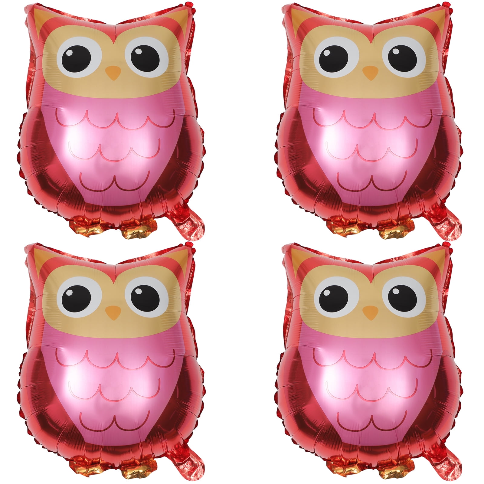Zhiyie 4pcs Cartoon Owl Balloon Birthday Party Decorative Balloon Party ...