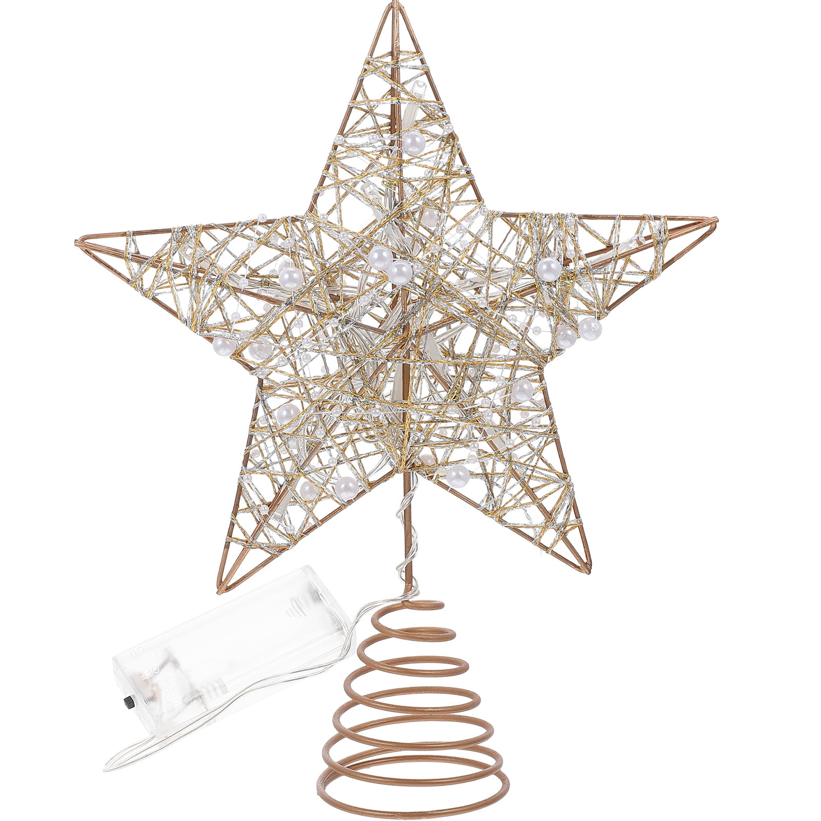 Zhiyie Xmas Tree Star Topper Christmas Tree Star Ornament Star Xmas ...