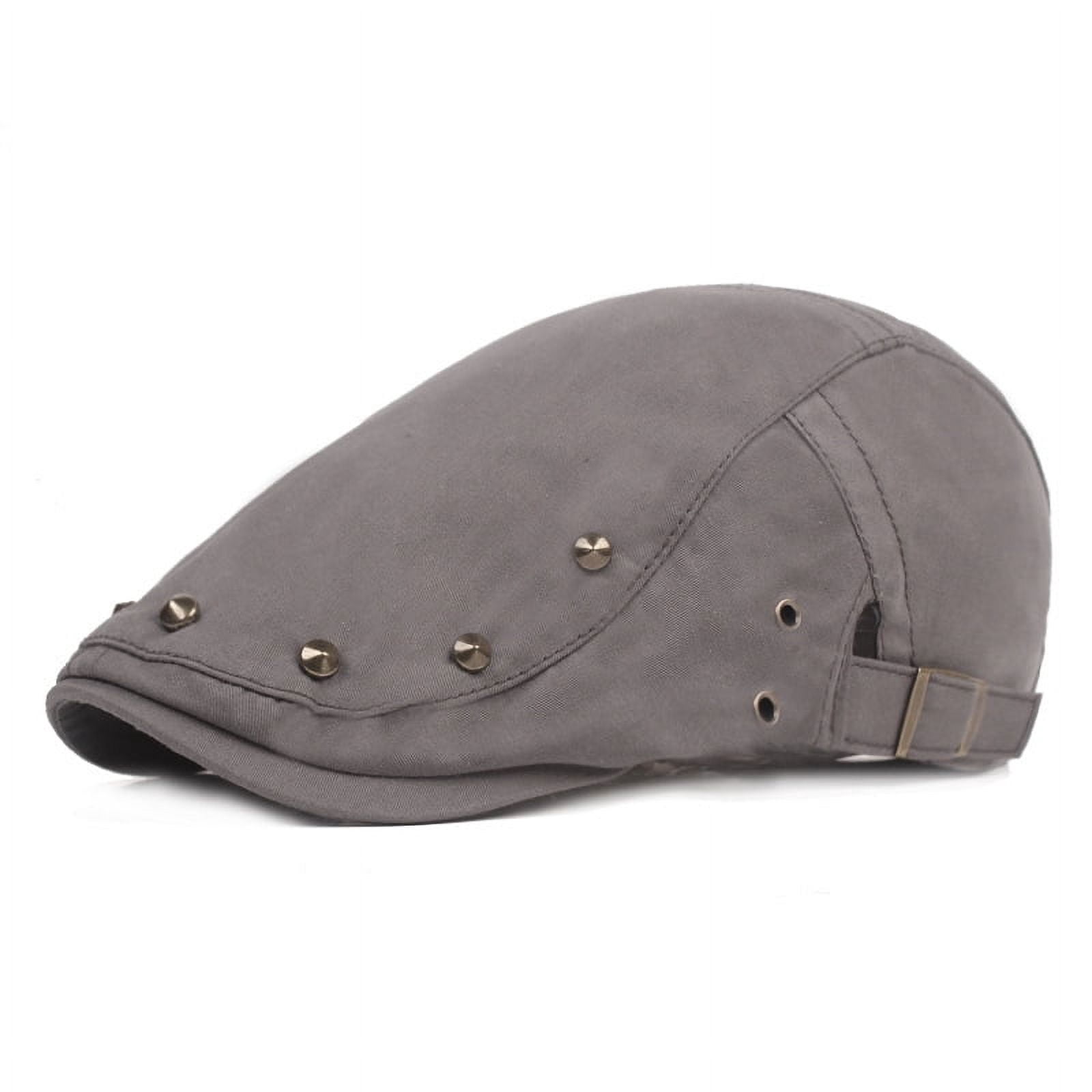 Zhiyong Riveting Beret. Men's Summer Sunshine Sunscreen Hat Middle ...