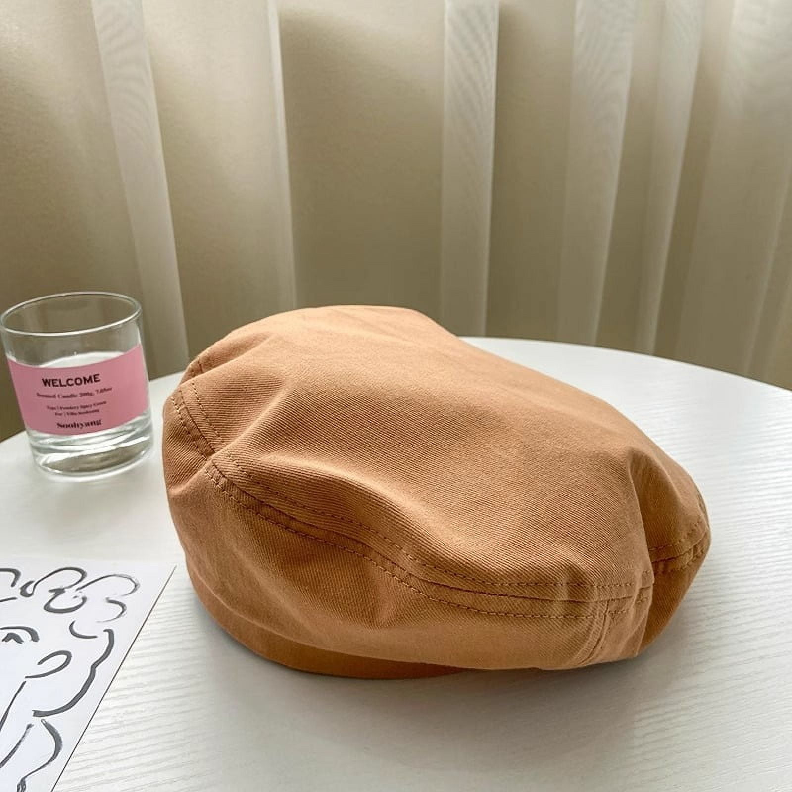 Zhiyong Spring And Summer Pure Cotton Retro Beret Girl Korean Pure ...