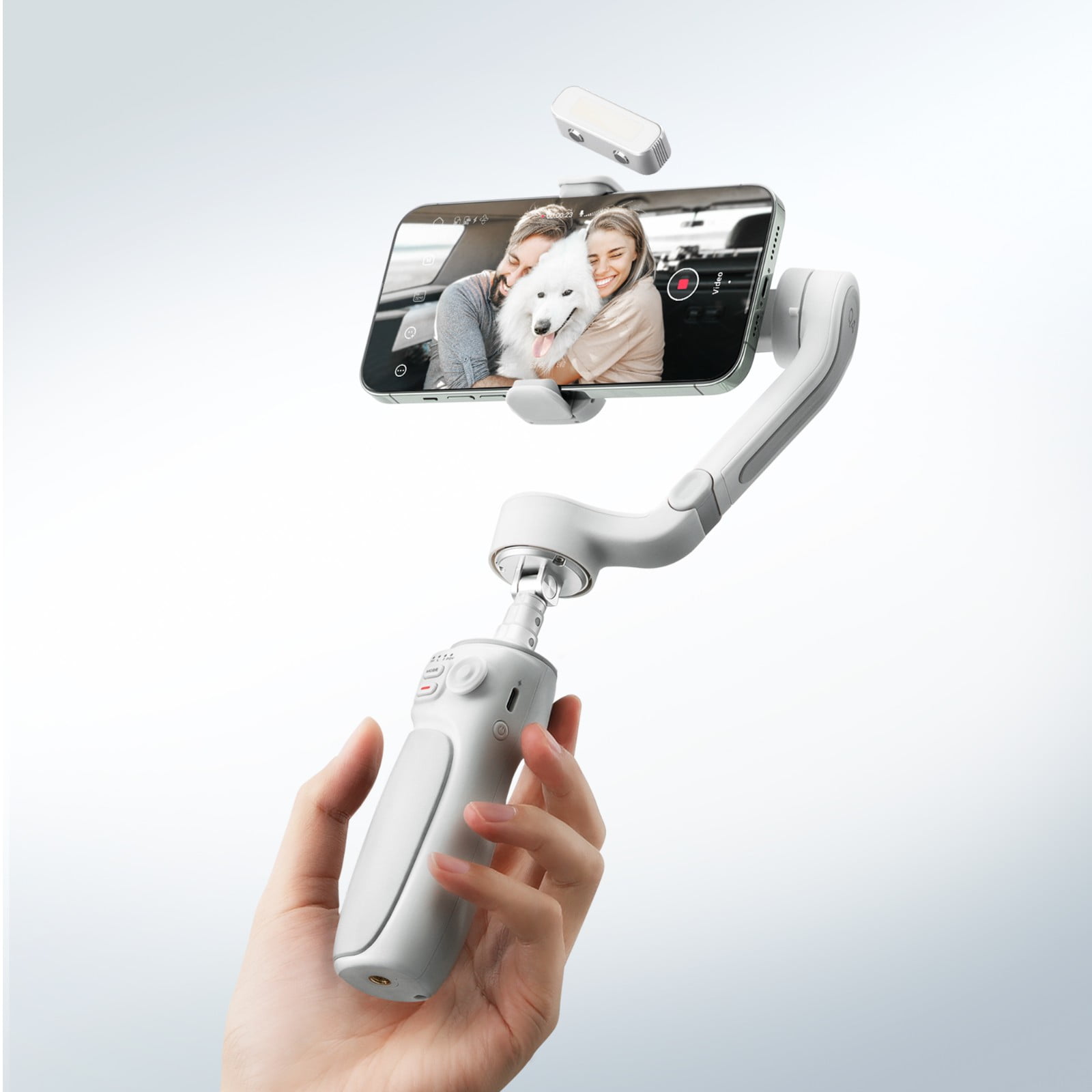 Zhiyun Smooth Q4 Gimbal Stabilizer for Smartphone,3-Axis Gimbal for Cellphone,Built-in Extension ...