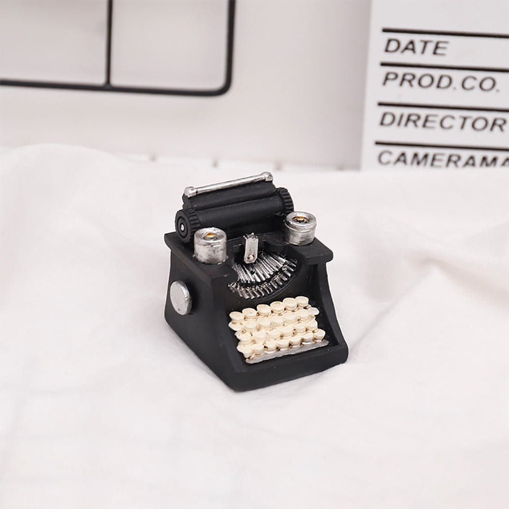Zhlbeerr Mini typewriter Small Ornaments,Vintage Minimalist Decorative ...