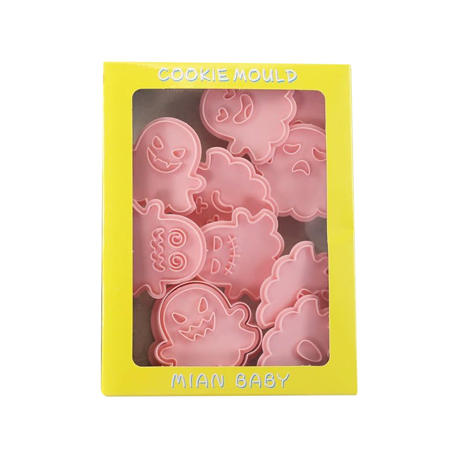 Zhnaai Halloween Cake Mould,Halloween Cookie Molds,Halloween 3D Cartoon ...